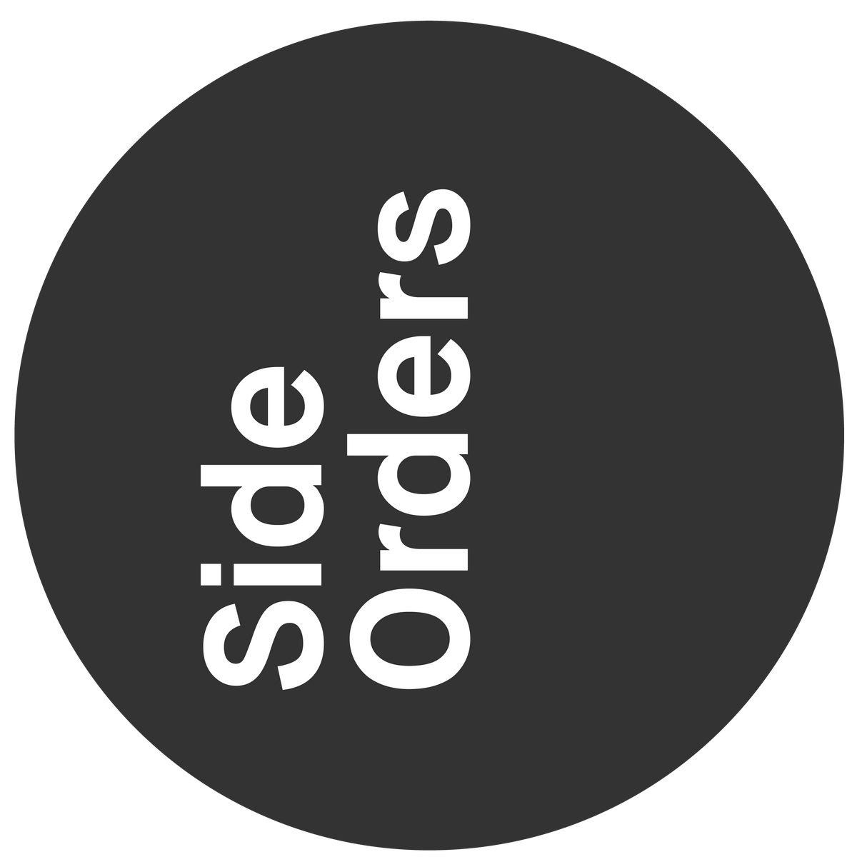 Side Orders. Micropublisher. London/Munich. Ltd edition Zines & Books ...